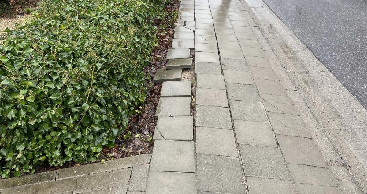 Herstellen van voetpaden en wegen | Gemeente Dilbeek