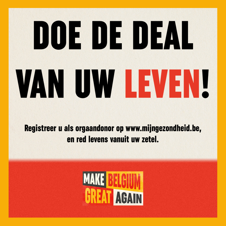 Orgaandonor worden kan nu ook digitaal | Gemeente Dilbeek