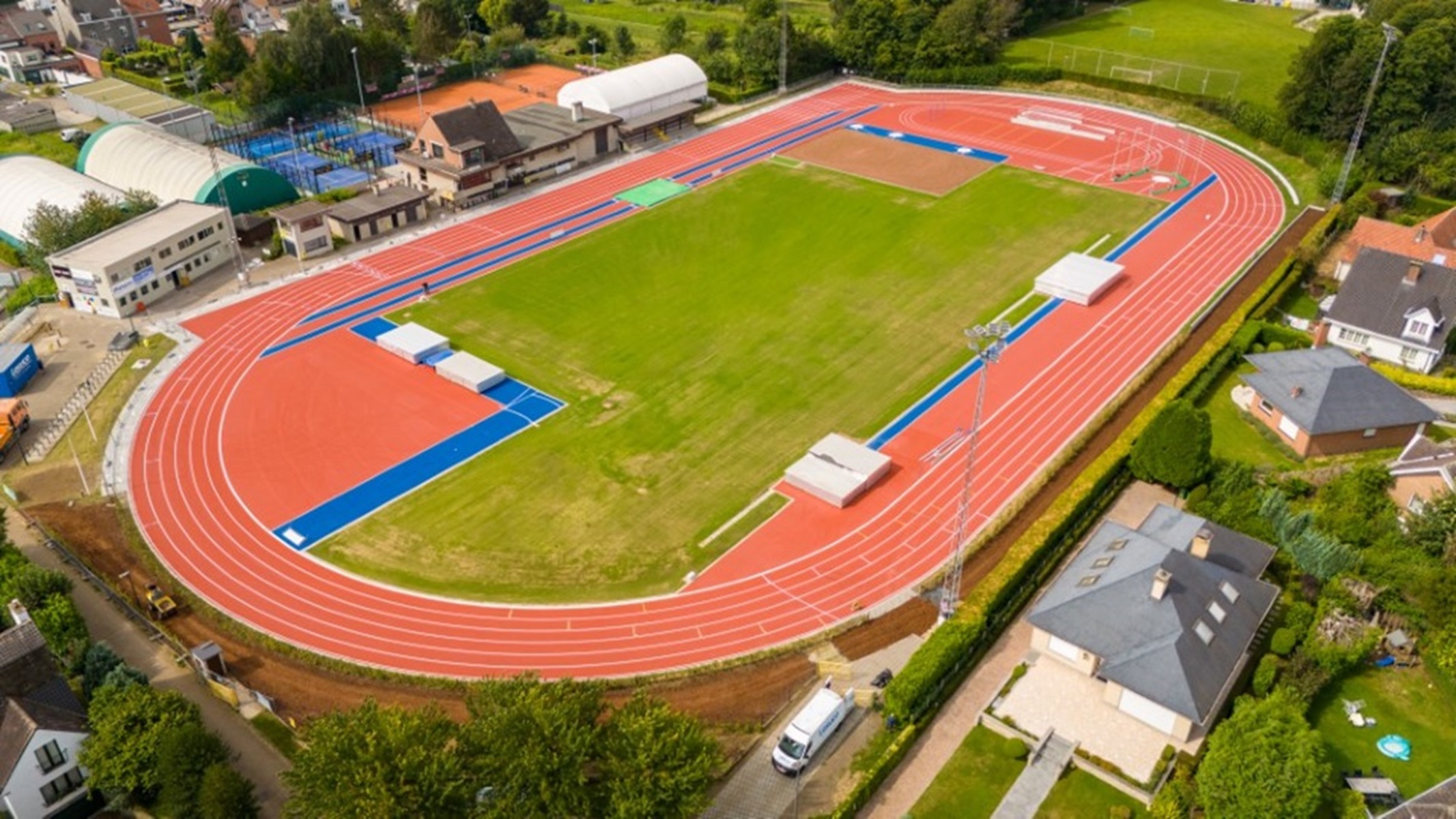 Toegang tot Atletiekpiste Roelandsveld | Gemeente Dilbeek